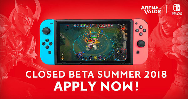 Arena of Valor Nintendo Switch Closed Beta 2 FAQs