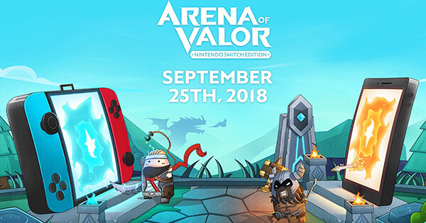 AOV Nintendo Switch Edition launches on September 25